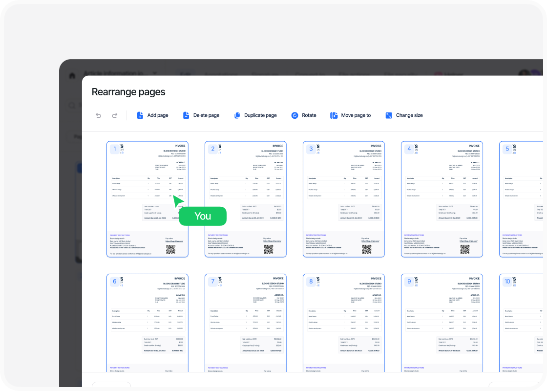 Organize PDF Files with This Free Online PDF Organizer - PDFTool.io